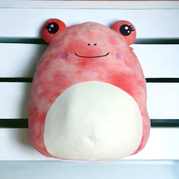 Squishmallows | Toys | Squishmallow Frog Fanina The Frog Pink 6 Red ...